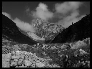 Photo paysage lugubre