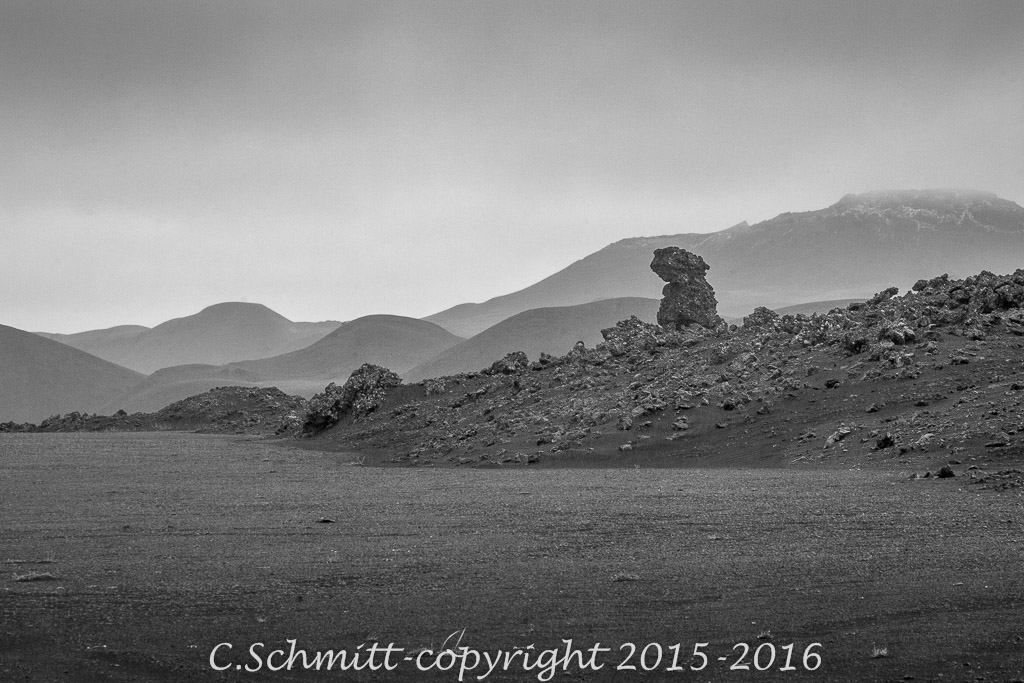 Photo paysage lugubre